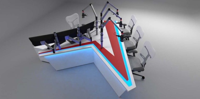 AKA Design - Radio studio furniture and voice over recording tables