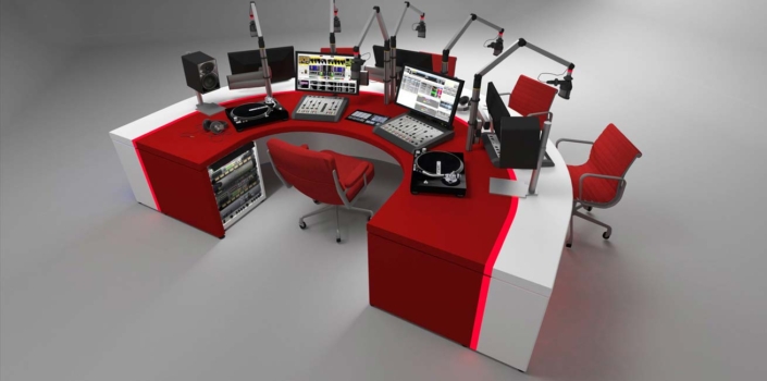 AKA Design - Radio studio furniture and voice over recording tables